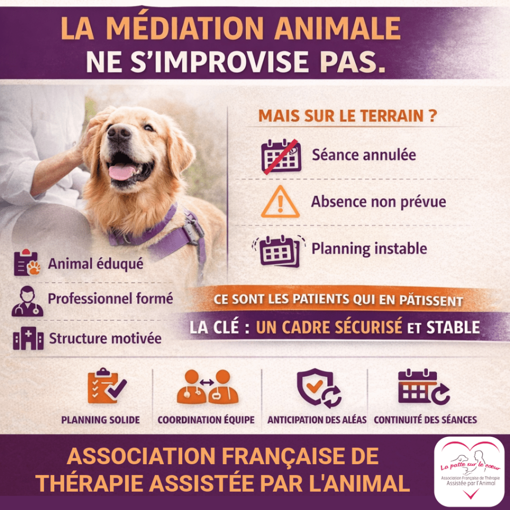 Médiation animale : pourquoi le cadre est essentiel | AFTAA